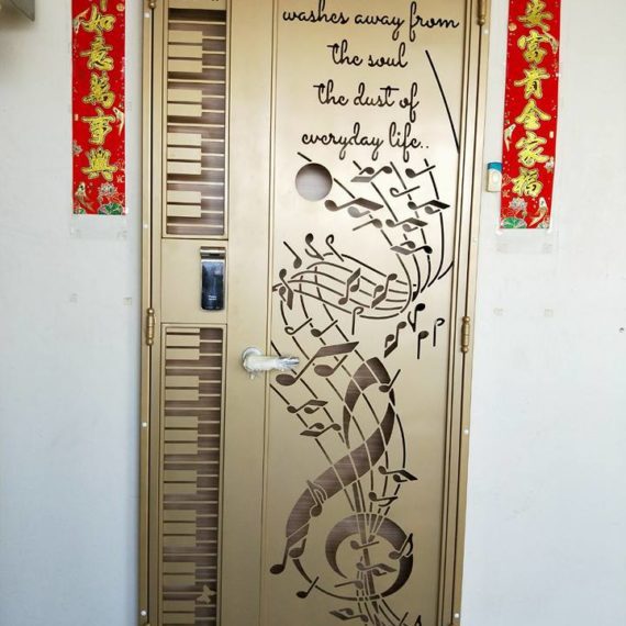 My Digital Lock selling Kato 3D Laser Cut HDB Gate, the most Unique and ...