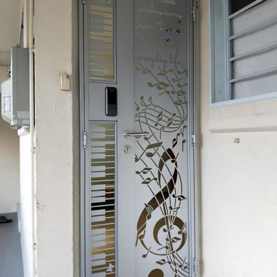 My Digital Lock selling Kato 3D Laser Cut HDB Gate, the most Unique and ...