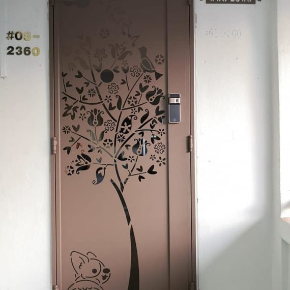 My Digital Lock selling Kato 3D Laser Cut HDB Gate, the most Unique and ...