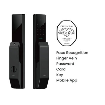 Moorgen T9 Swarovski Crystal Push Pull Digital Lock $1599 for Fire ...