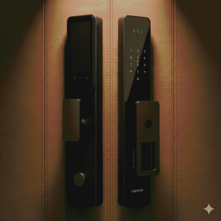 Lenovo Smart Digital Door Lock from $599 for HDB Fire Rated Main Door ...