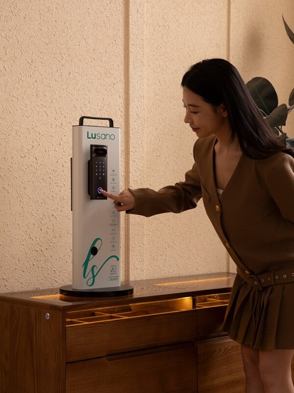 Lusano Cyber Y Gate Digital Door Lock $350 for HDB Mild Steel Gate in ...